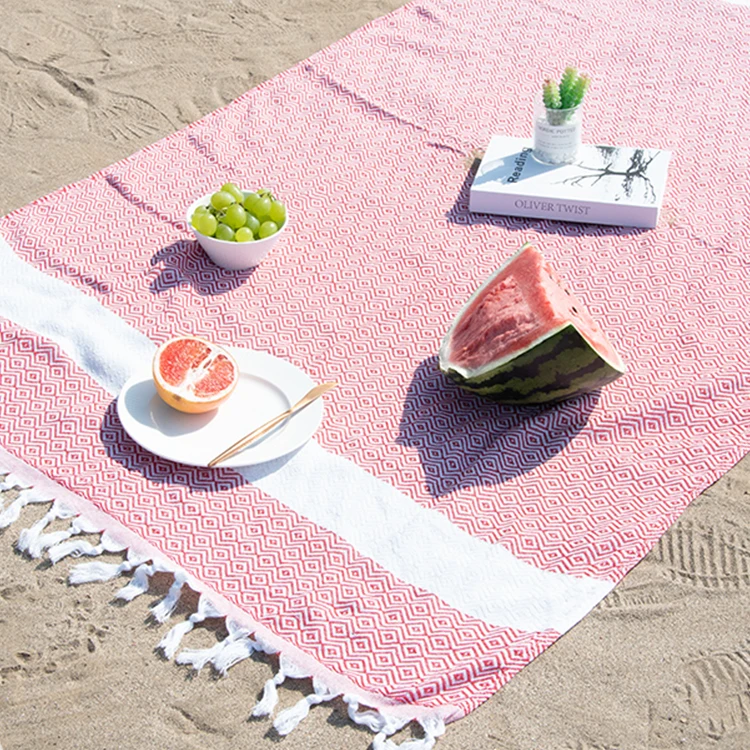 Turkish Cotton Sand Free Quick Drying Lightweight Travel Towel ...