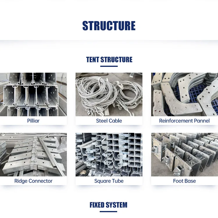 Luxury Aluminum Frame PVC Tent for Outdoor Wedding Parties Premium ...