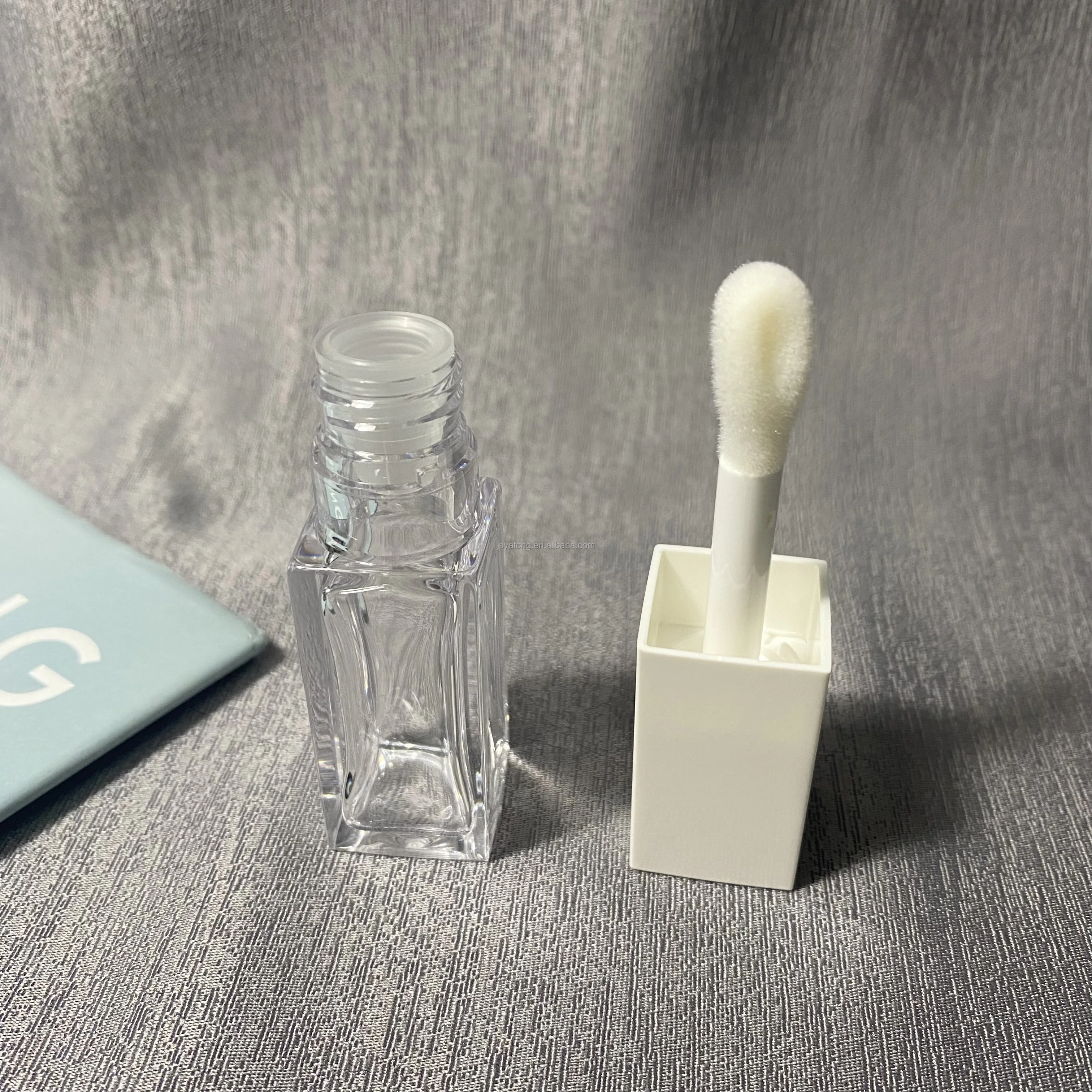 Liquid Lipstick 6ml Thick Wall Lip Tint Bottle Clear Square Empty ...