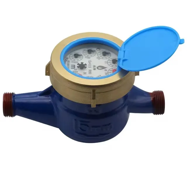 Water Flow Meter 15mm 1/2 Inch Cold Water Meter Compatible With Garden ...