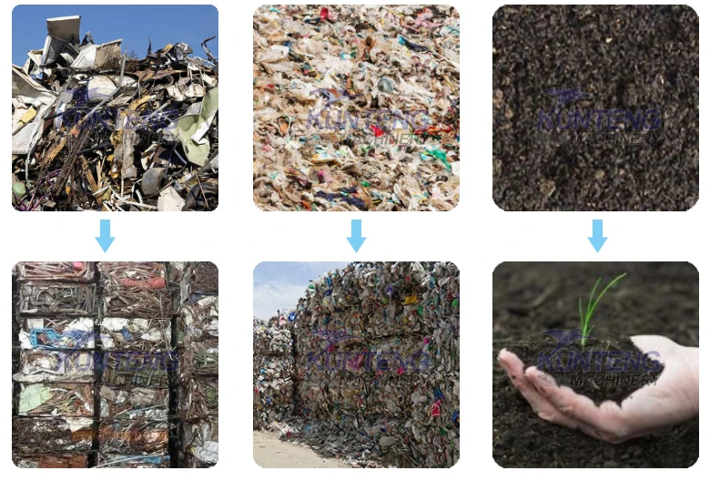 Garbage Air Separator Machine Construction Waste Sorting Equipment ...