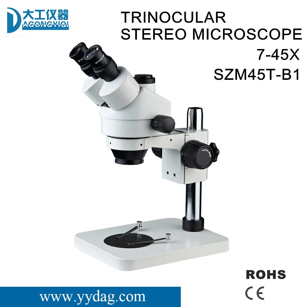 SZM45T-B1 Trinocular HD Stereo Microscope for Mobile Repair