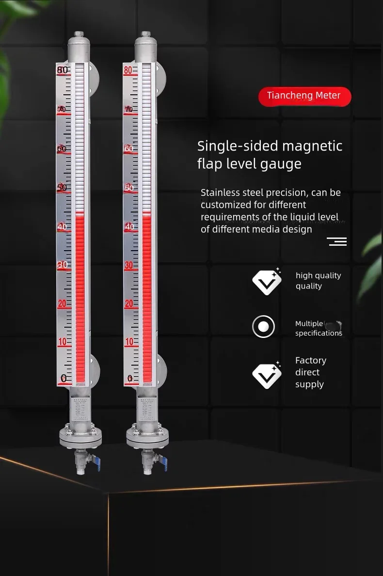 Mechanical Liquid Level Gauge For Tank Good Price Magnetic Water Level ...