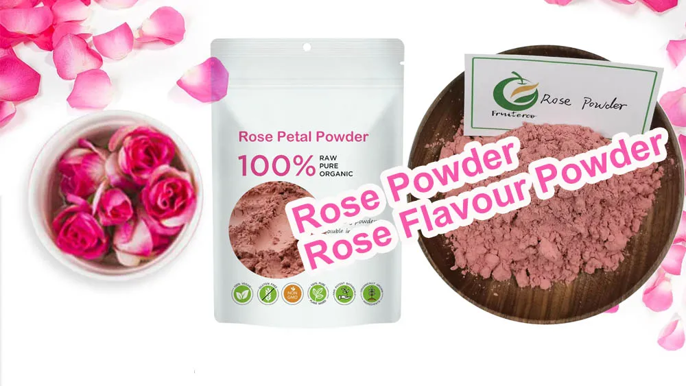 Private Label 100% Natural Water Soluble Rose Petal Powder Rose Powder ...