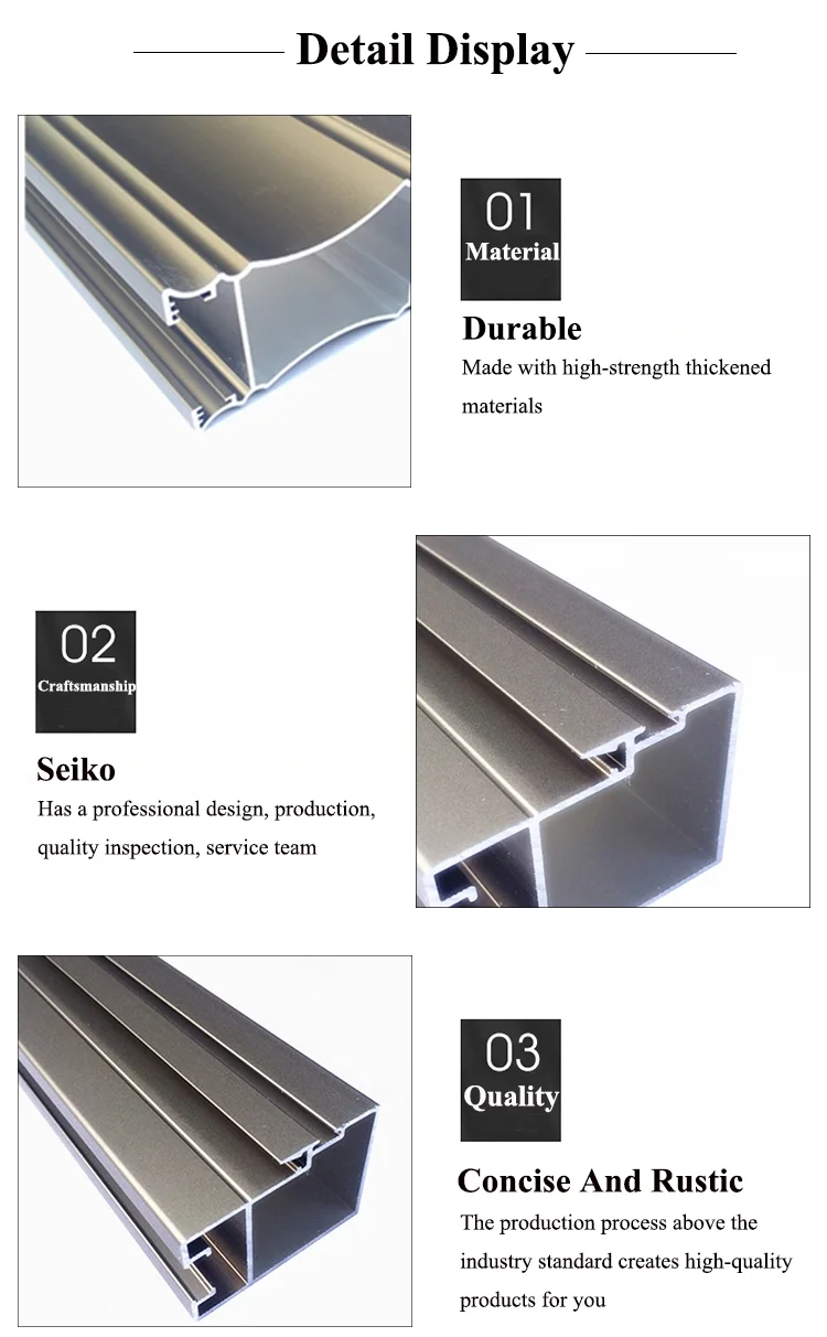 Extrusion Aluminium Profiles Aluminum Profiles For Windows Customized ...