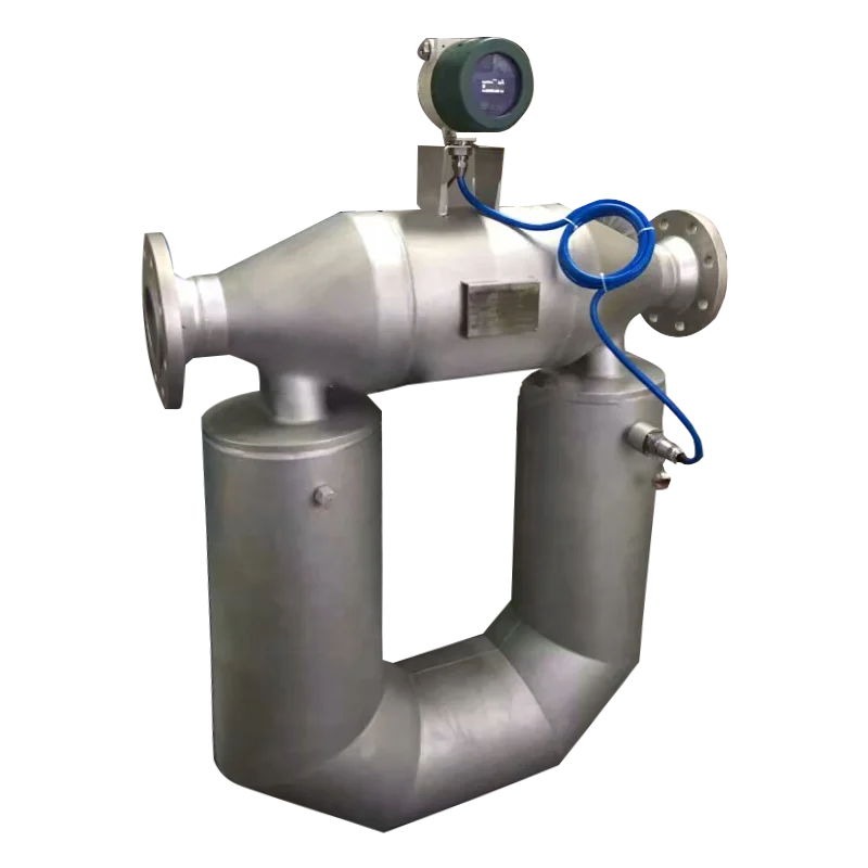 Density measurement liquid mass flow meter 24VDC coriolis mass ...