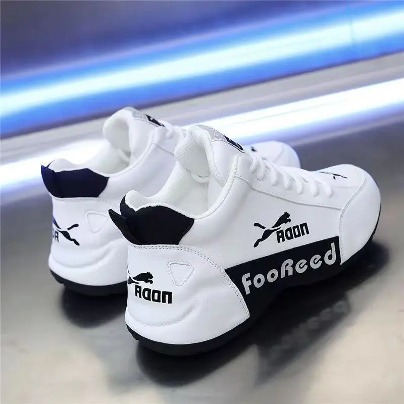 Inner Heightener Shoes Men's Leather Korean Version Casual Shoes Men's ...