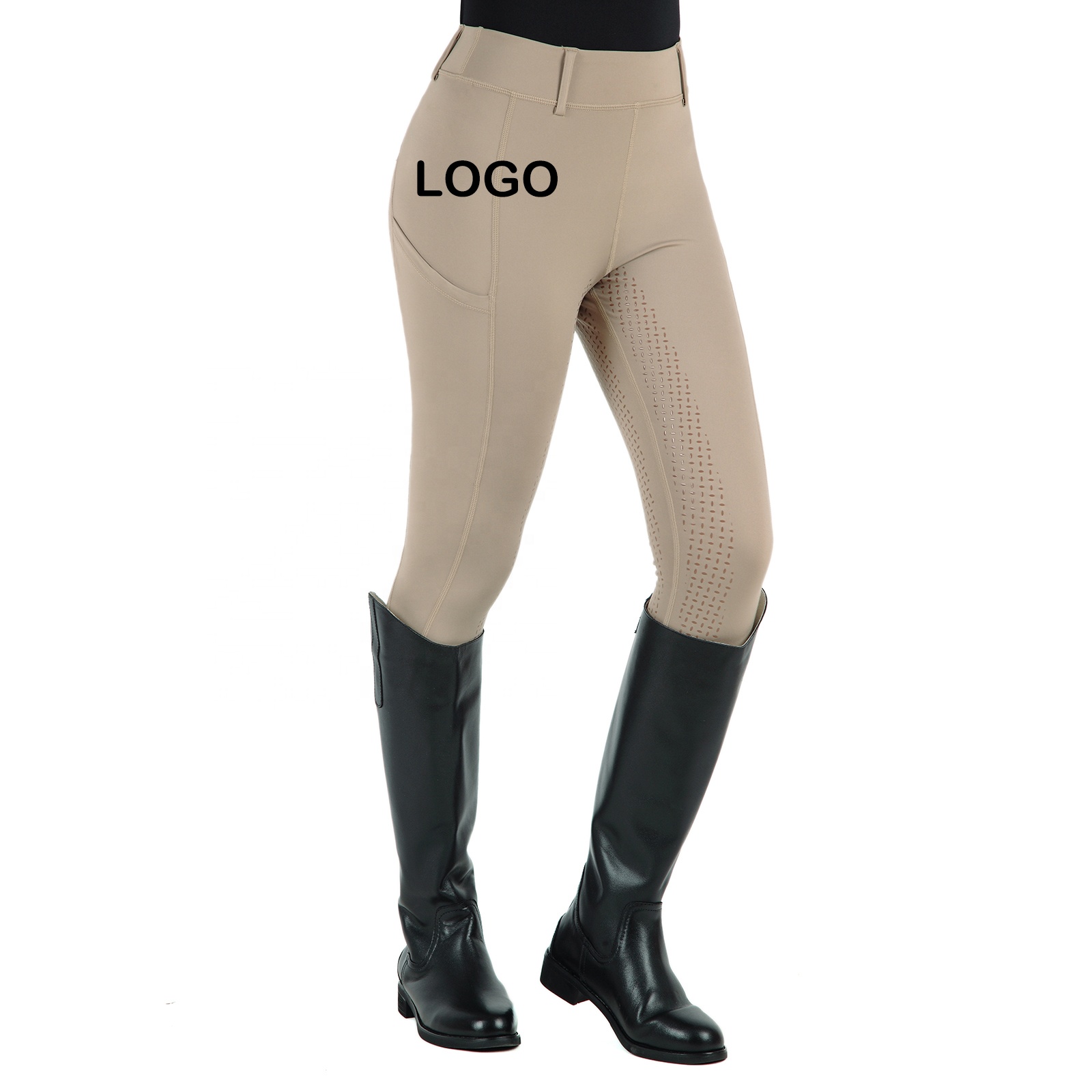 Oem Wholesale High Quality Plus Size Womens Riding Leggings Breeches ...