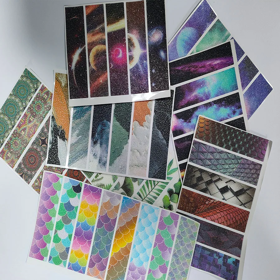 Textured Sensory Anti-stress Strips Stickers Sensory Rough Stickers ...