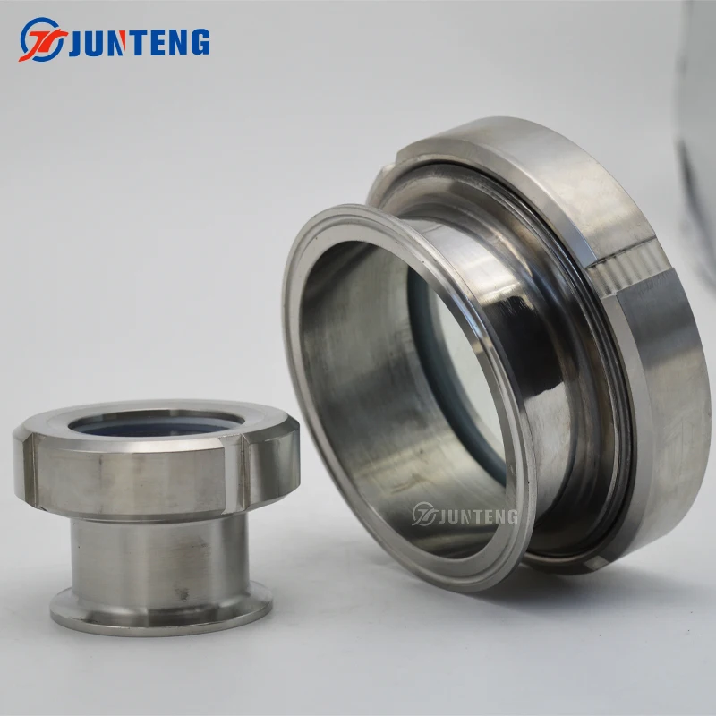 Sanitary Sight Glass Sus304 Weld With 5" Sus304 Pipe Length (matte ...