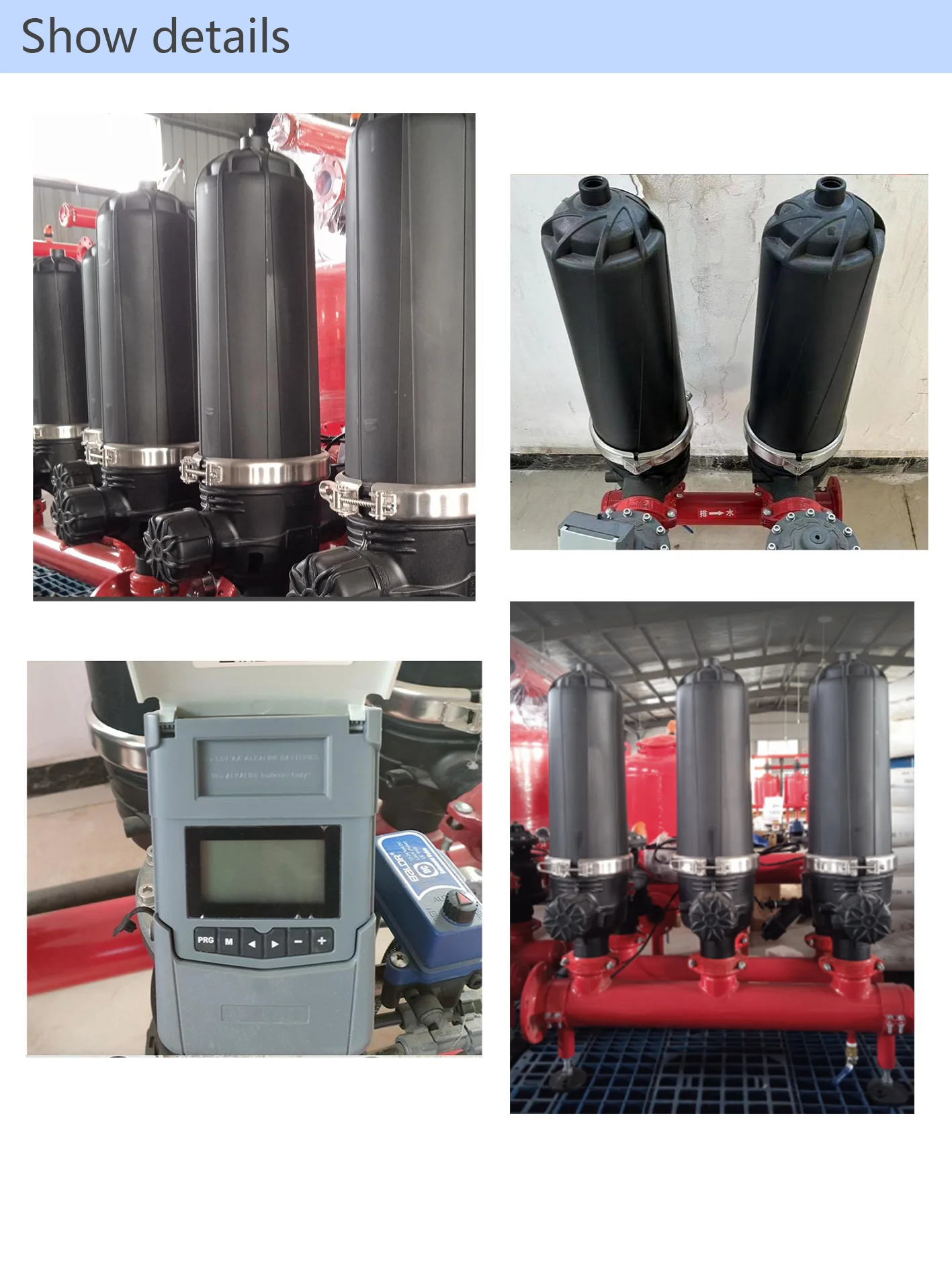 Auto Laminated Disc Filter For Water Treatment & Drip Irrigation System ...