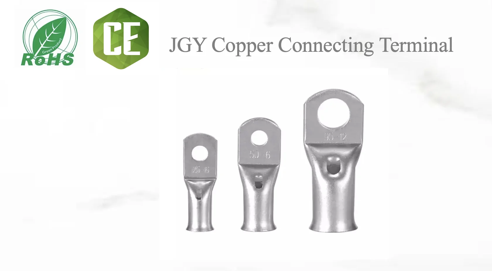 Millet SC(JGY) Silver-Tinned Copper Ring Tube Terminals & Cable Lugs ...