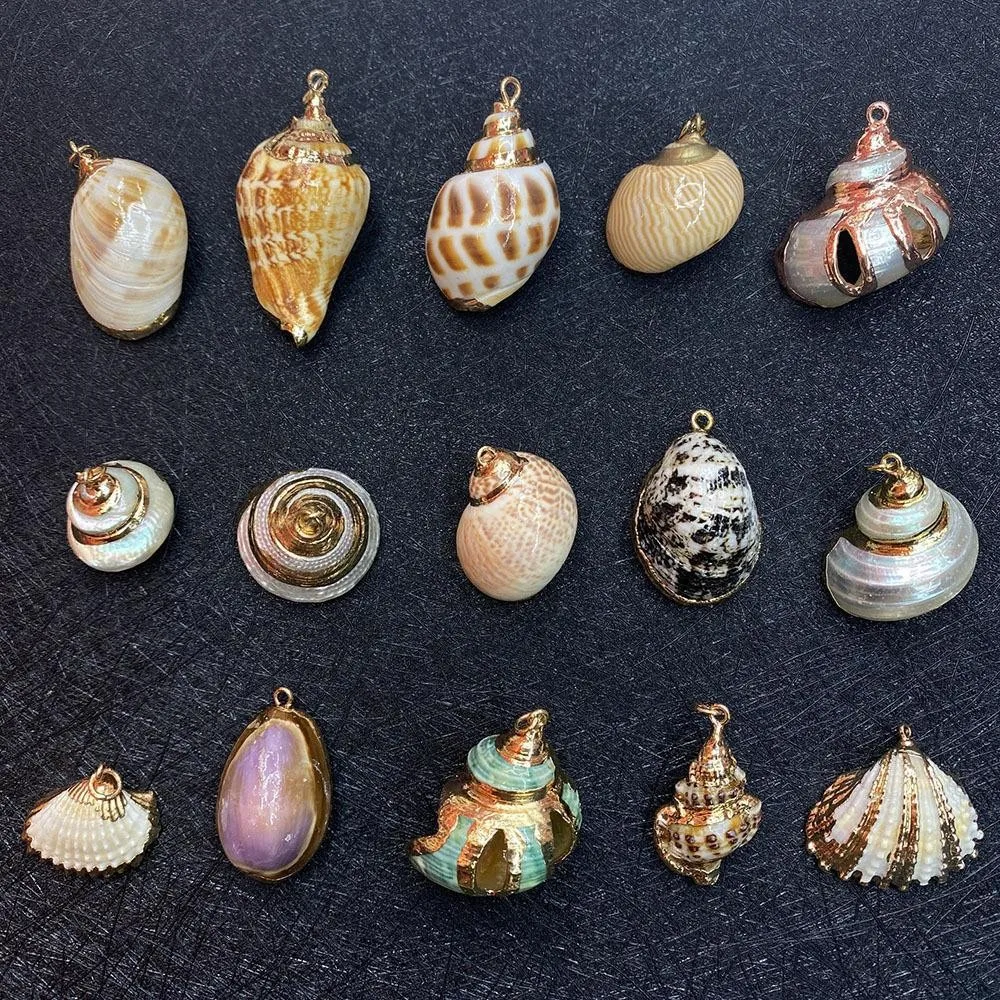 33 Styles Natural Shell Charms - Elegant Conch DIY Jewelry