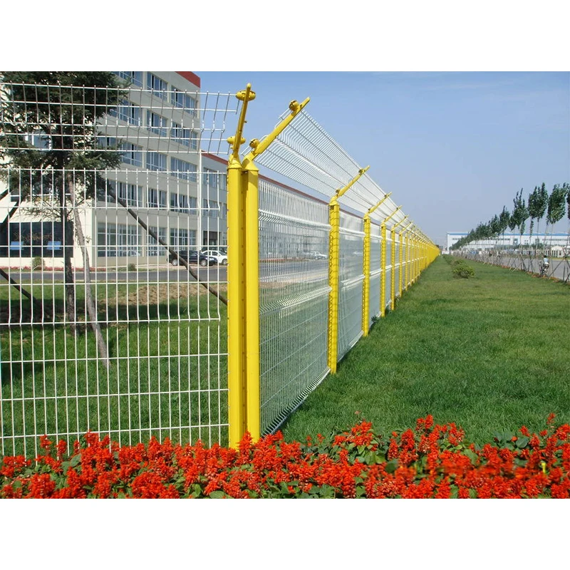 Galvanized 3d Curved Welded Wire Fence Metal Frame Outdoor Decorative Mesh For Home & Garden ...
