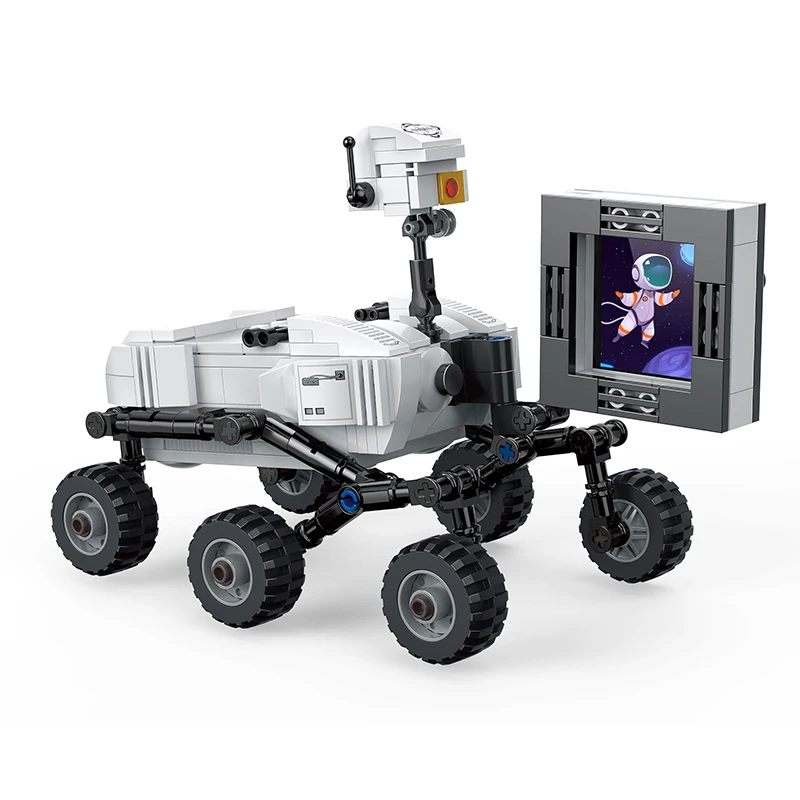 Cogo Kids Educational Building Blocks Space Station Rover Car Diy ...