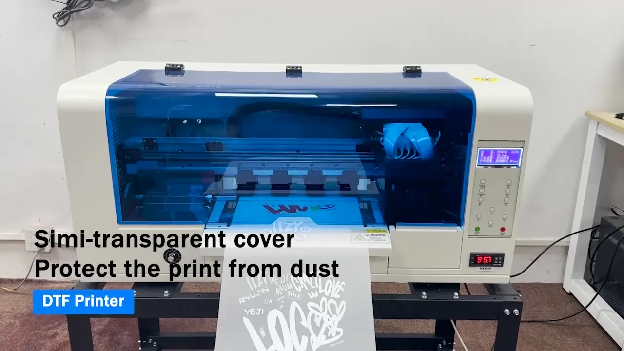 A3 Size Dtf Clothes Printer Heat Transfer Printing Pet Film Printing ...