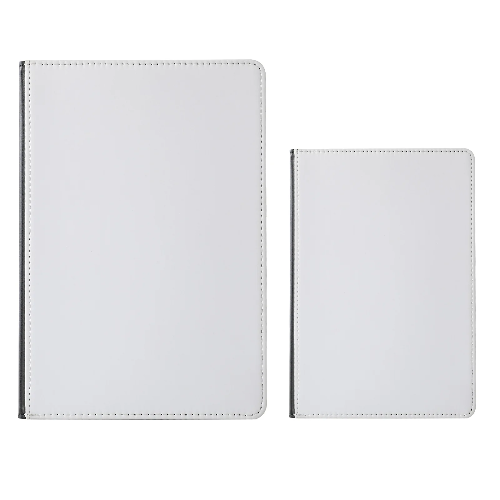 Wholesale A5 A6 Blank Sublimation Leather Cover Notebooks