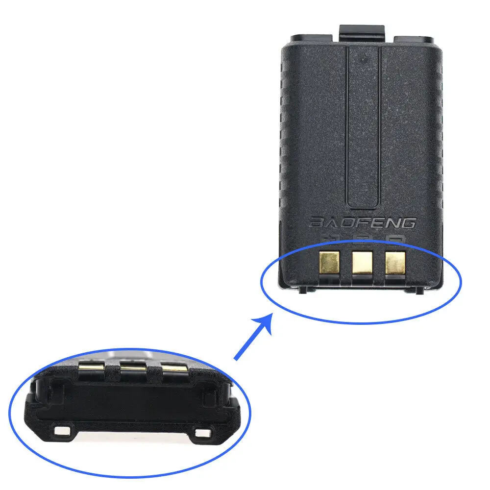 Original Baofeng Uv-5r Two-way Radio Battery 1800 Mah Uv-5r Uv-5r+ Uv ...