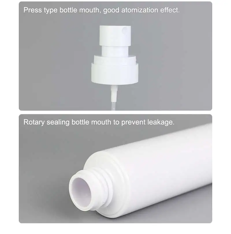 Customized Colorful Plastic Spray Pump Bottles for Cosmetics