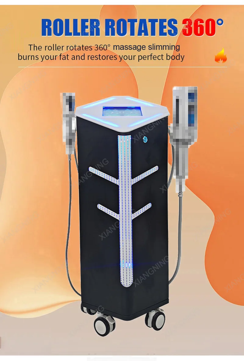8D Roller 360 Degree Lymphatic Drainage Fat Reduction Body Shaping ...
