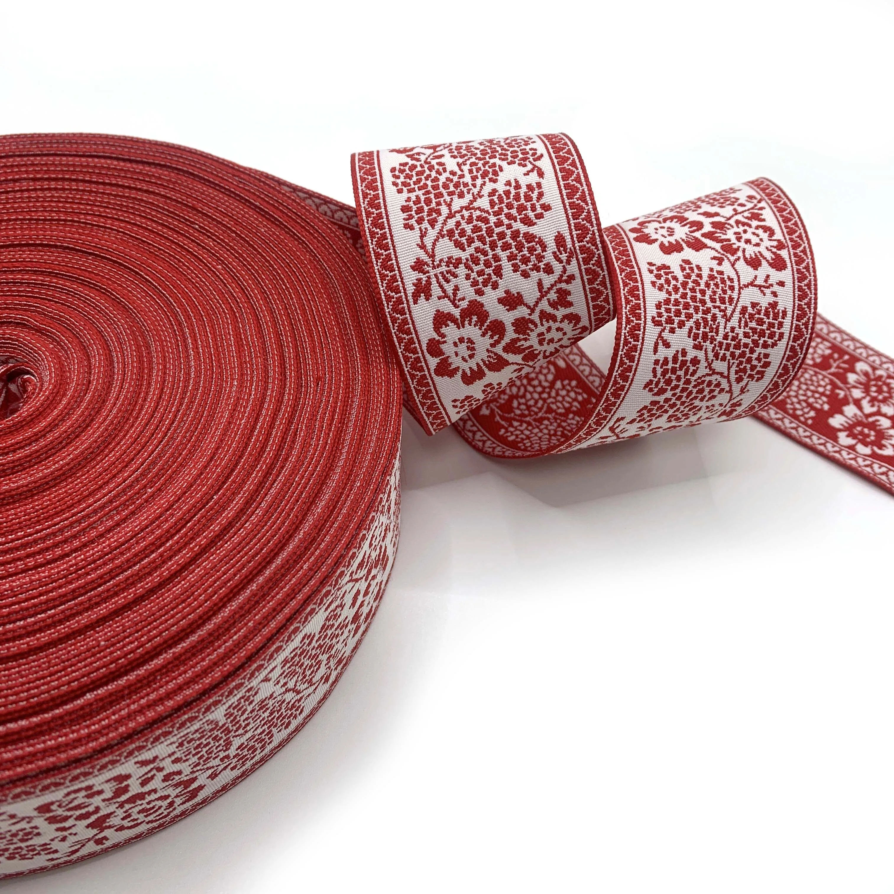 Recyclable Red Exquisite Patterns 4.5 Cm Modern National Ethnic Wind ...