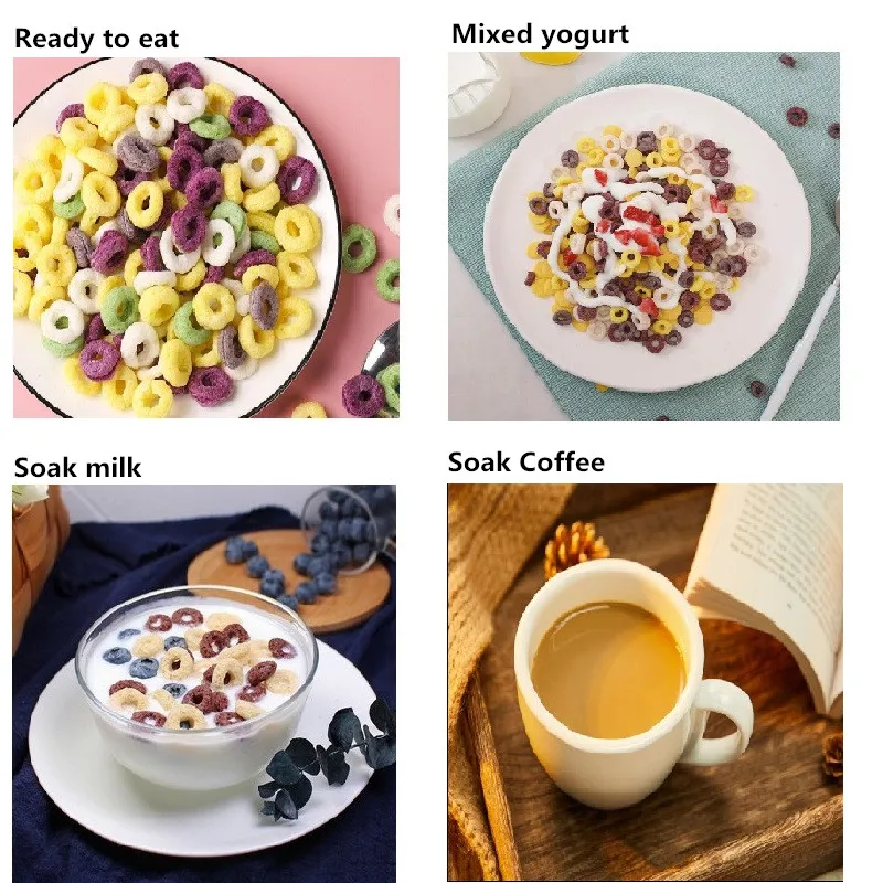 Stainless Steel Breakfast Cereals Corn Flakes Making Machine Double ...