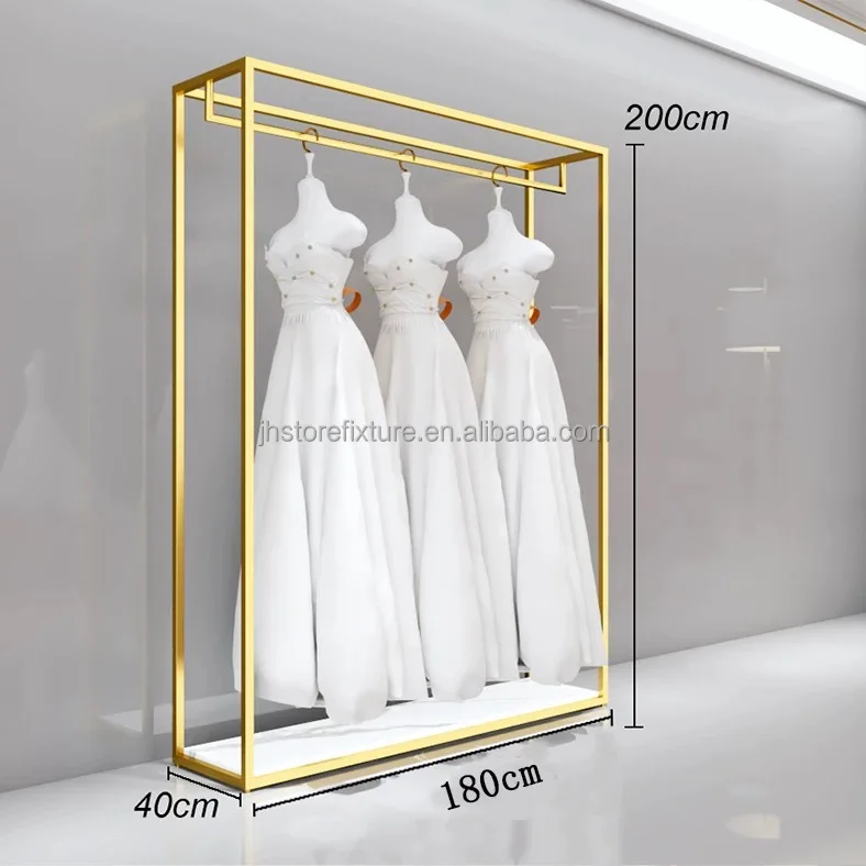 Wholesale Simple Design Metal Wedding Prom Dress Racks