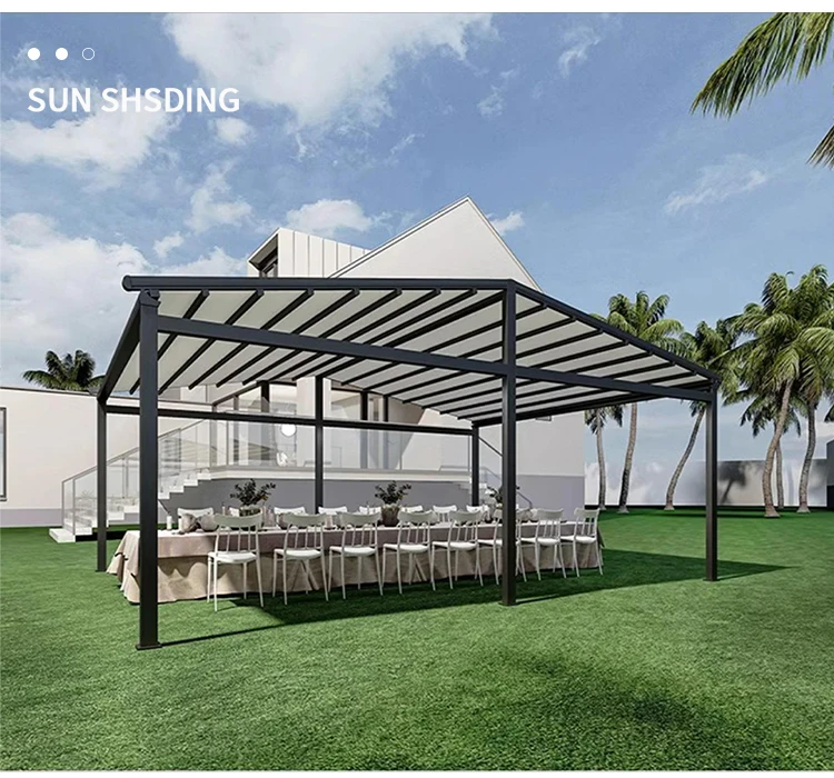 Electric Folding Canopy,Retractable Canopy,Balcony,Retractable Roof ...