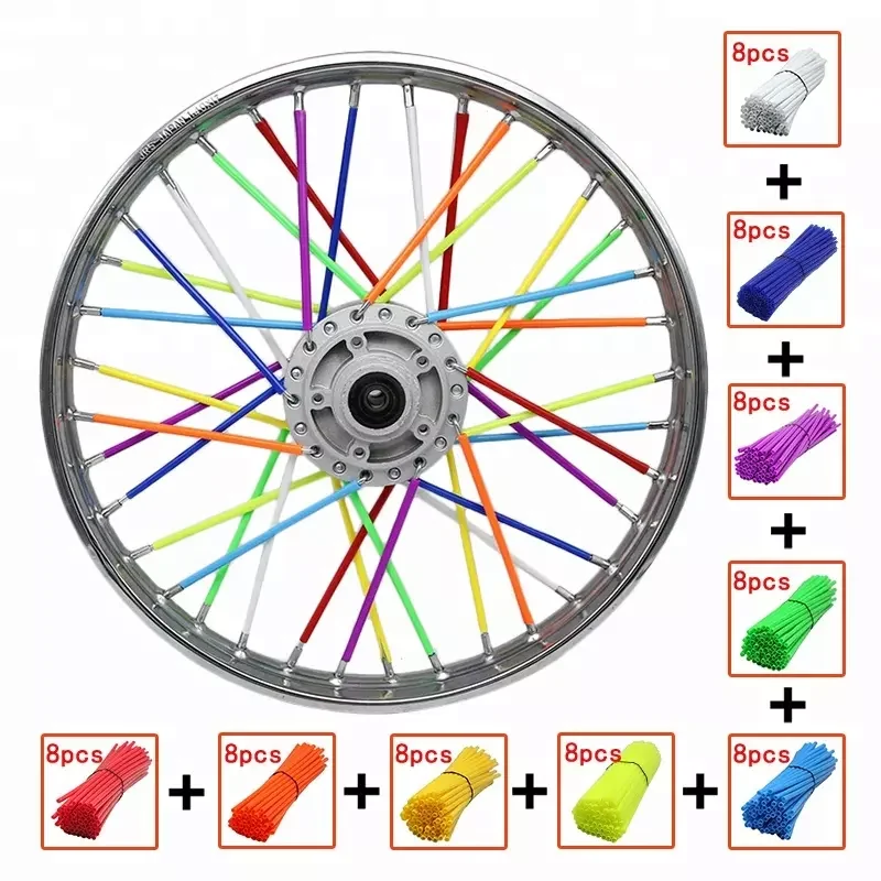 Durable Spoke Covers for Motorcycle off Road Wheels