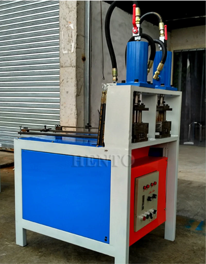 Advanced Structure Copper Tube Hole Punching Machine / 35mm Punching ...