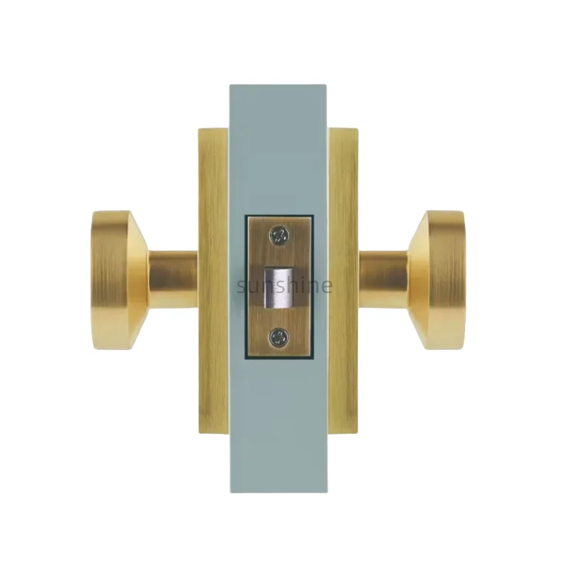 Hot Sale Modern Bedroom Privacy Interior Door Knob Round Door Handles ...