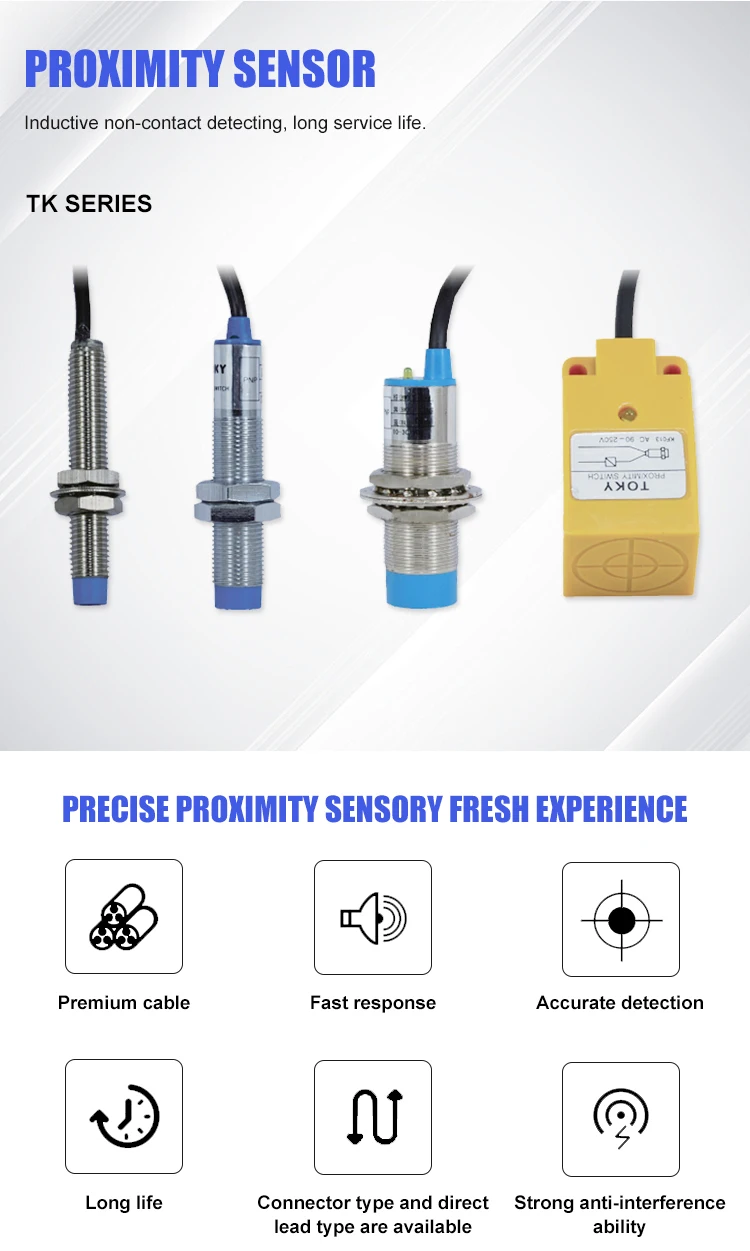 Toky Ip66 Proximity Sensor Npn/pnp No Output Mode Non-flush Mounted ...