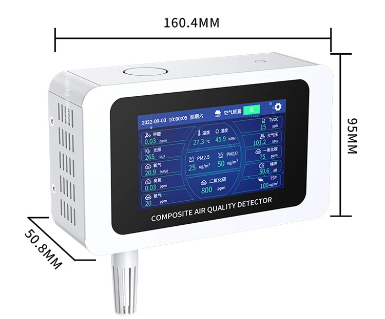 RS485 Air Quality Monitoring Device - Multi-Function 9 in 1