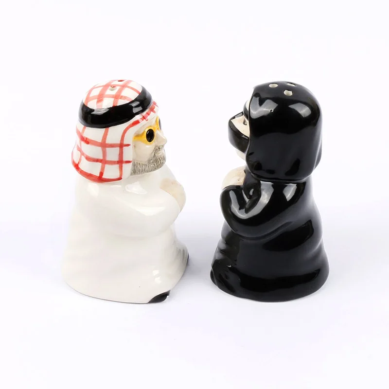 Custom Made Souvenir Ceramic Salt & Pepper Shaker Set - Eco-Friendly ...