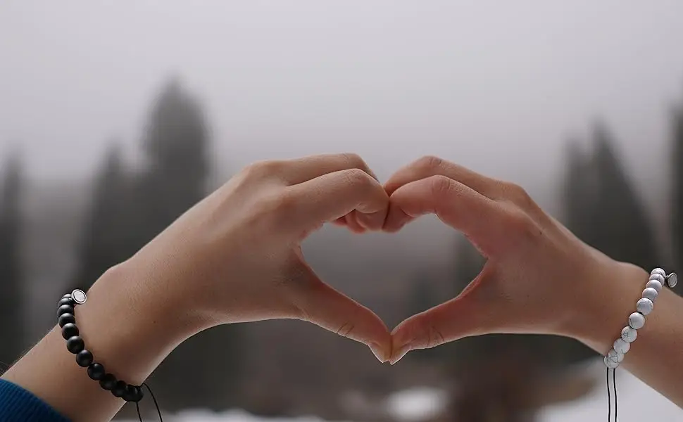 Matching Couple Bracelets Connecting Love Bracelets Gifts For Valentine ...