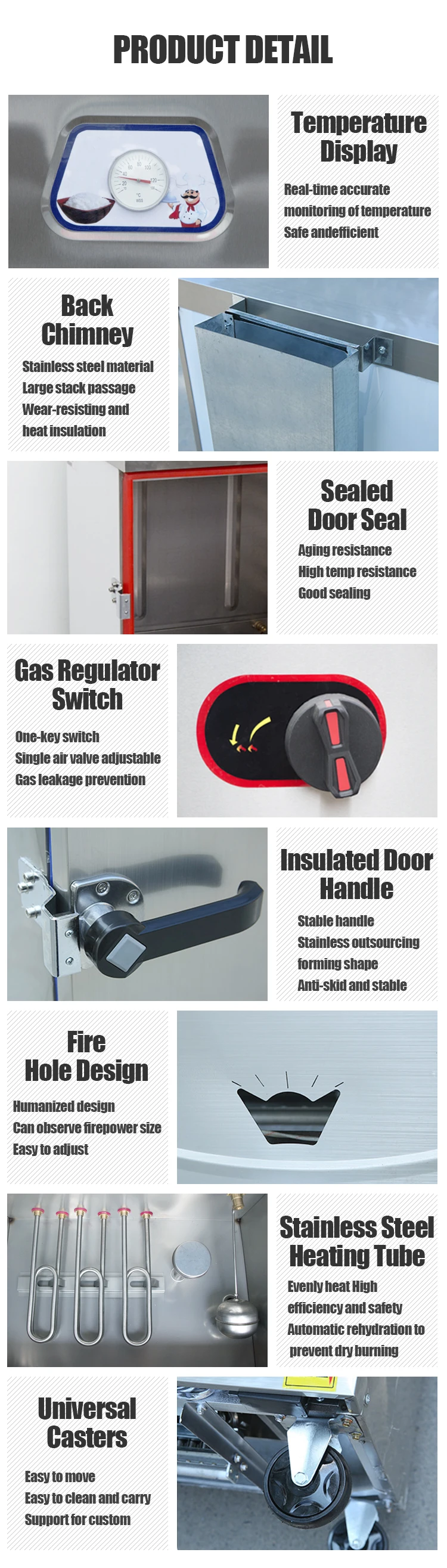 Rice Steaming Machine Digital Controller Electric Or Gas Steam Food ...