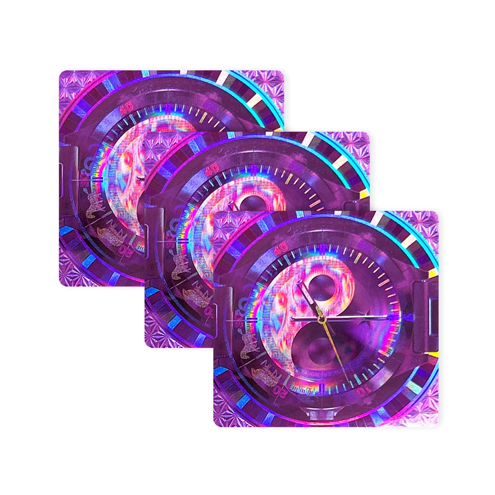 Custom Anti Counterfeit Hologram Qr Code Label Security Hologram ...