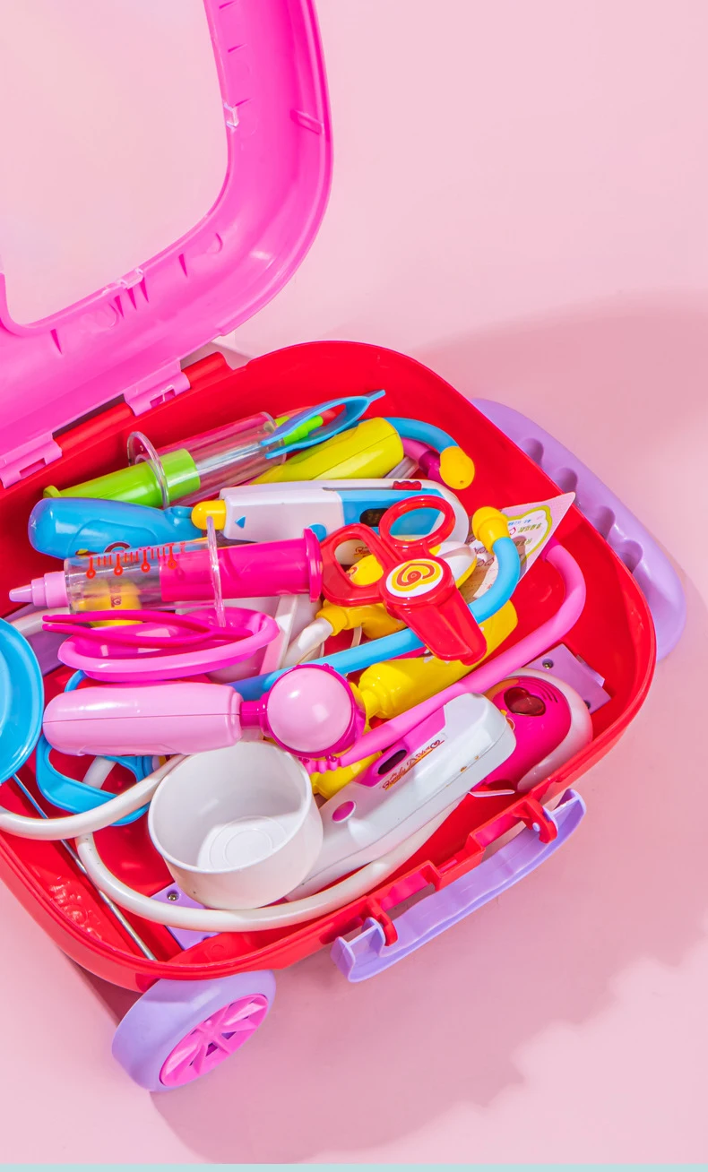 Play House Doctor Set Toy Simulation Medicine Box Children Toy Doctor ...