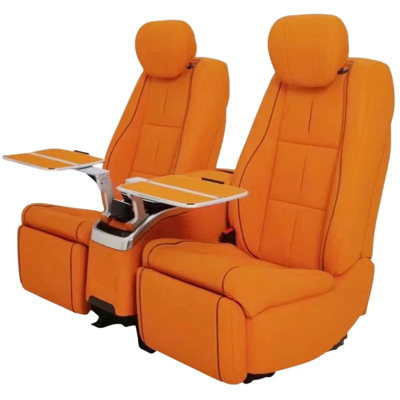 VST Luxury interior Custom VIP Seats with console armrest folding table ...