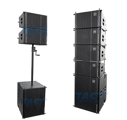 TACT Professional 10 Inch DJ Line Array Speakers for Stage