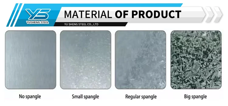 Building Material Dx51d Sgcc Sgcd Galvanised Metal Sheets Hrb60 ...