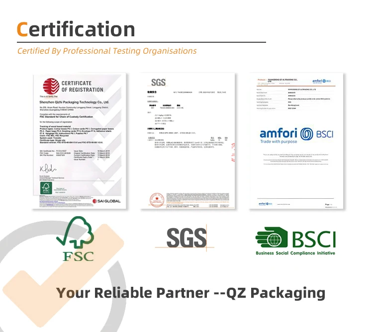 Custom Recyclable Black Paper Packing - Magnetic Gift Box