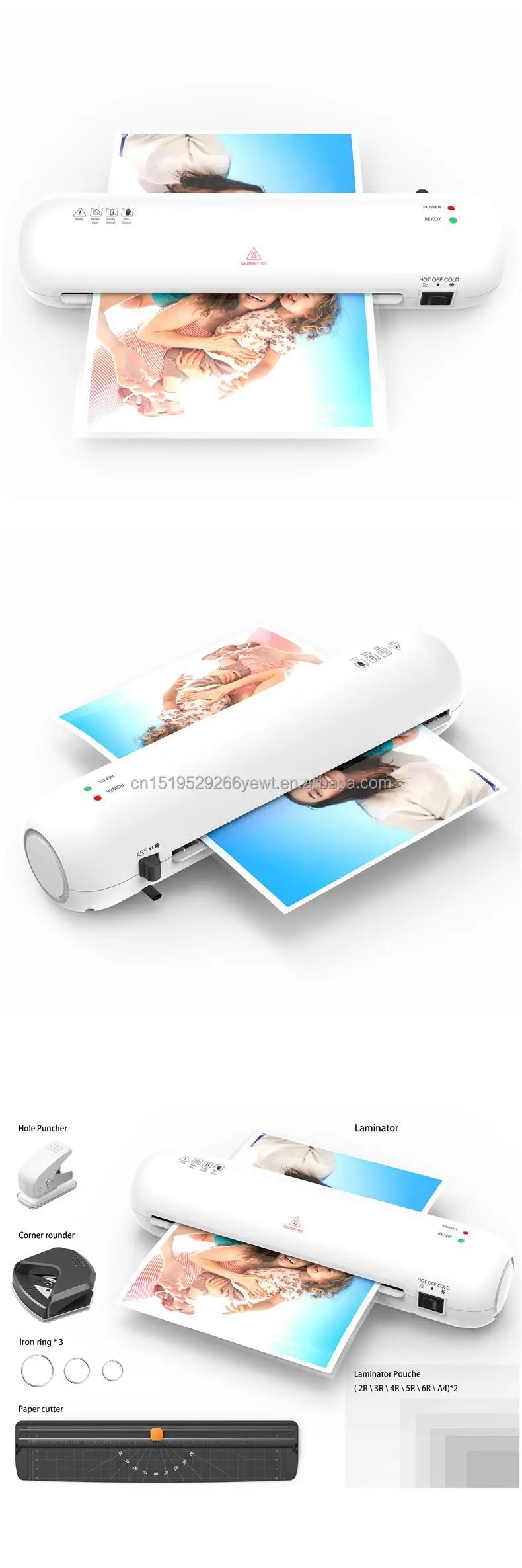 2024 latest mini laminator laminating machine for A4 paper hot cold ...