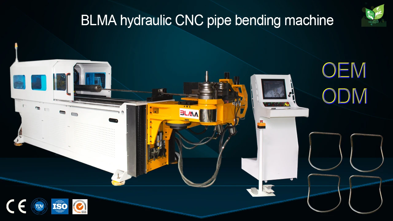 Hydraulic Automatic 5 Axis CNC Iron Steel Round Pipe Bending Machine