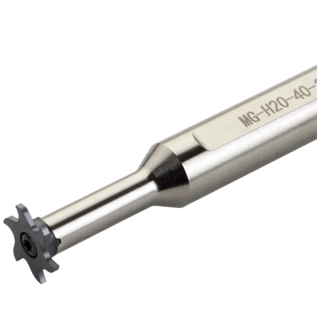 Grooving tool and thread milling cutter with 3 teeth and 6 teeth ...