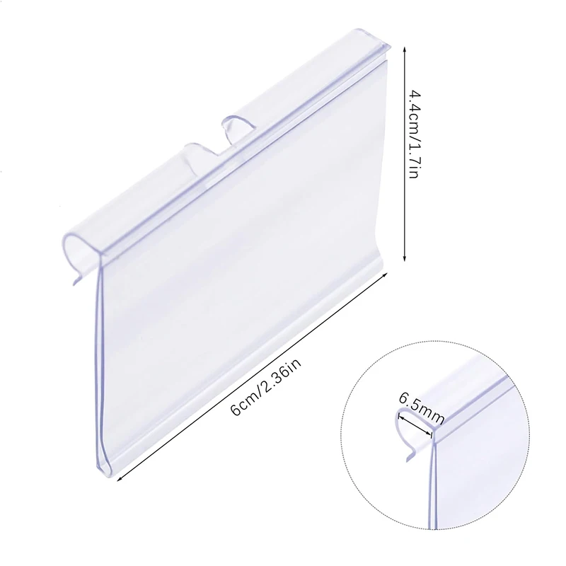 Yobest Custom Retail Storage Rack Pvc Price Display Holder With ...