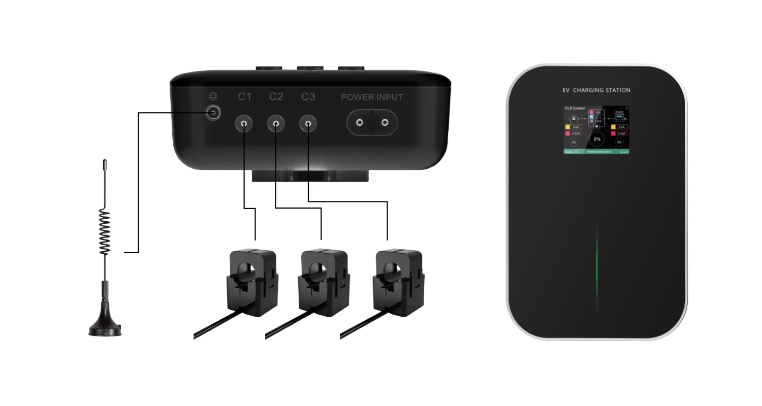 Besen Dynamic Load Balancing Ev Charging Station Max 22kw Smart Energy ...