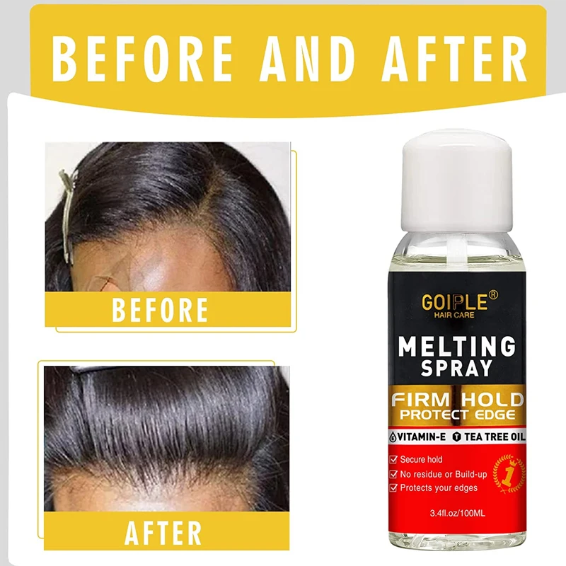 Wholesale Strong Hold Hair Holding Spray Melted For Lace Wig Front Glue ...