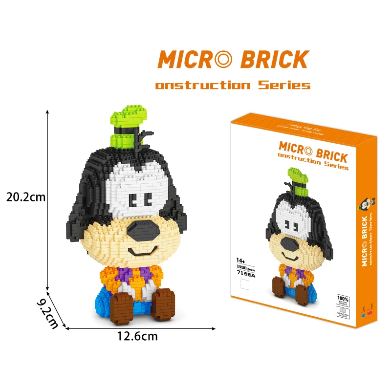 Wholesale Micro Blocks Cartoon Character Diy Assembly Toys Diamond ...