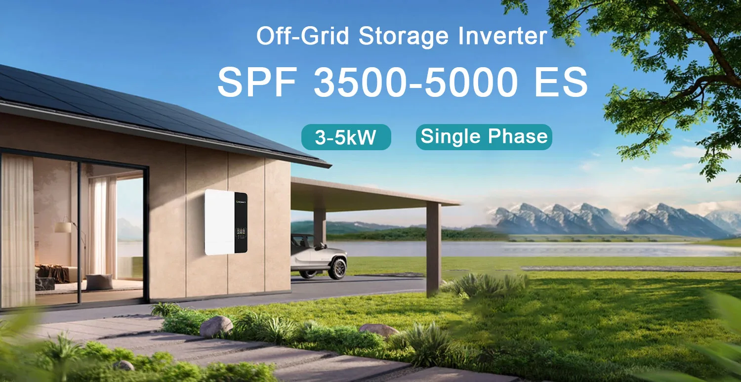 Growatt SPF 5000 ES - 5kw off Grid Solar Power Inverter